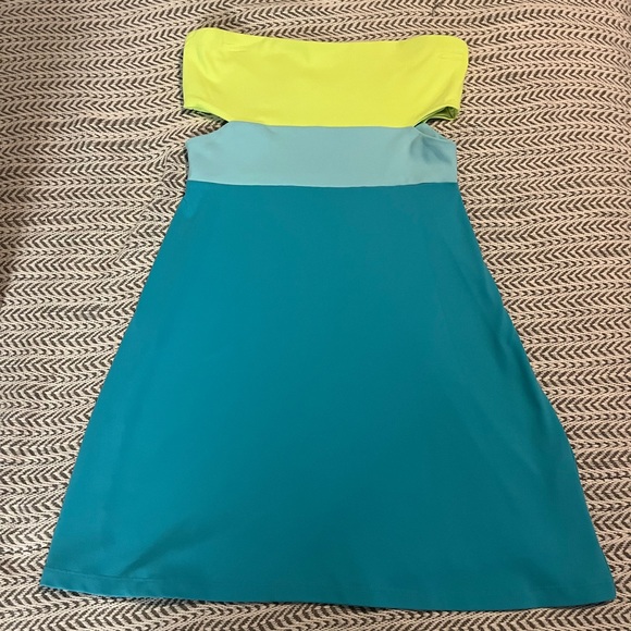 Susana Monaco | Dresses | Susan Monaco Colorblocked Strapless Dress ...